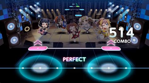 1440p60fps 香澄×蘭×彩×友希那×こころ ピコっと！パピっと！！ガルパピコ！！！ Expert Fc 【ガルパ