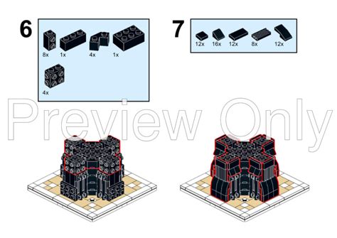 Lego Moc Orthanc By Sswan Rebrickable Build With Lego