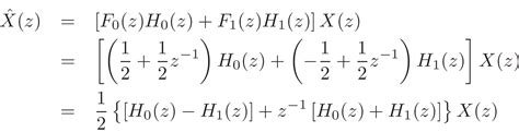 Polyphase Decomposition Of Haar Example