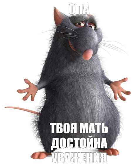 Мем ОПА ТВОЯ МАТЬ ДОСТОЙНА УВАЖЕНИЯ Все шаблоны Meme