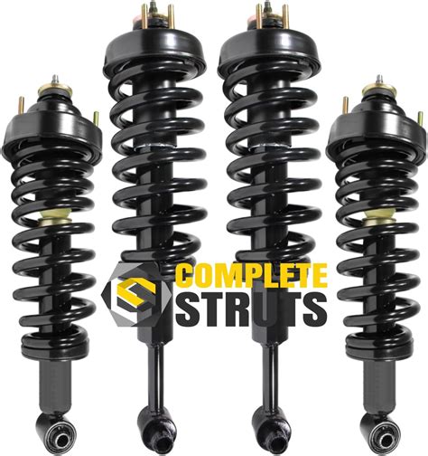 Front And Rear Quick Complete Struts Assembly With Coil