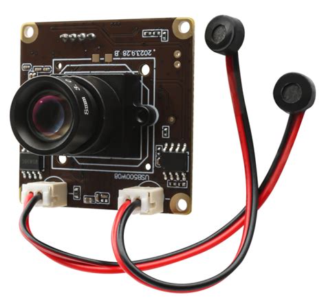 5mp Usb Camera Module Imx335 Sensor 30fps Dual Microphones With M12 8mm Lens [elp Usb500w08 L80