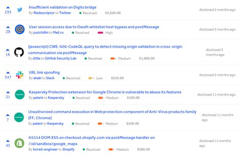 通过hackerone漏洞报告学习postmessage漏洞实战场景中的利用与绕过 message绕过 csdn博客