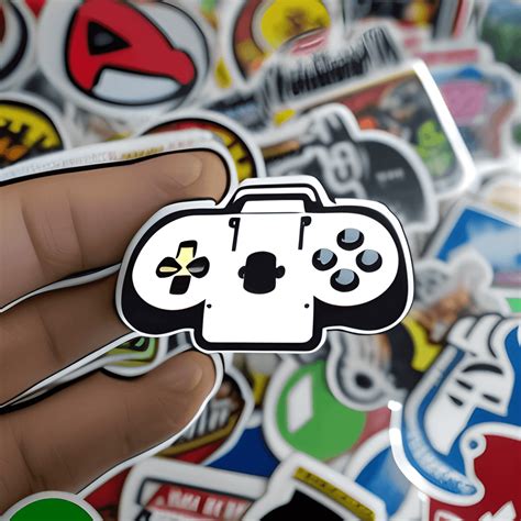 Gamer Sticker · Creative Fabrica