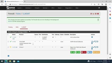 6 Pfsense Configure Standard Rules Youtube