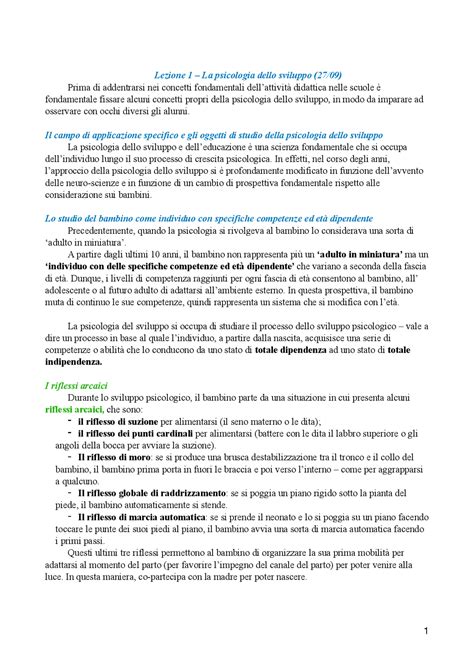 Psicologia Delladolescenza Appunti Di Psicologia Delladolescenza