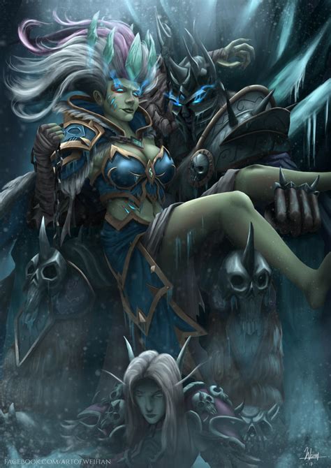 Frost Lich Jaina Fanart The Frozen Throne By Artofweihan On Deviantart