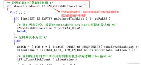 Freertos 时间片与任务阻塞的实现freertos 阻塞 Csdn博客