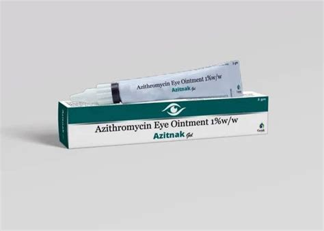 Azithromycin Eye Ointment At ₹ 155 Piece Ophthalmic Ointment In Sonipat Id 2853601668173