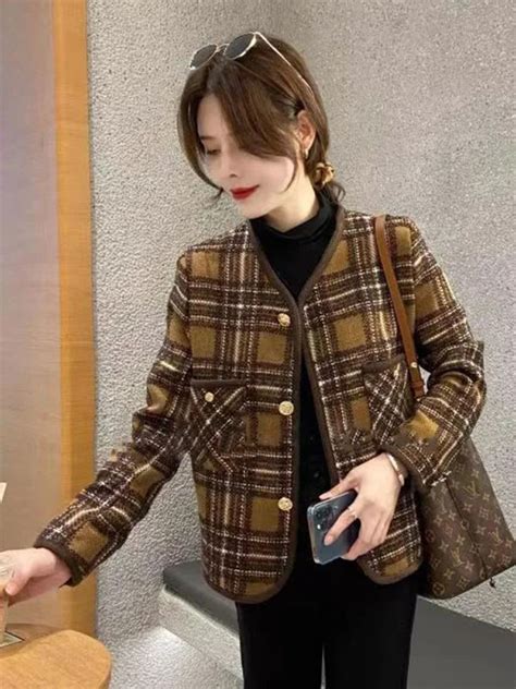 패션 바이 카카오 Y 288 세련된 트위드자켓