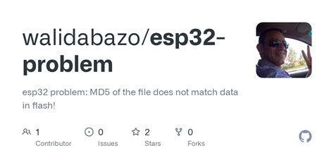 Github Walidabazoesp32 Problem Esp32 Problem Md5 Of The File Does