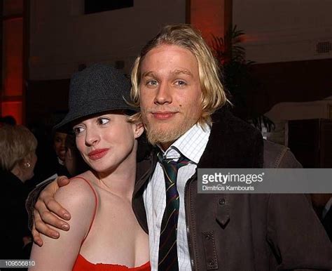 Anne Hathaway And Charlie Hunnam During Nicholas Nickleby New