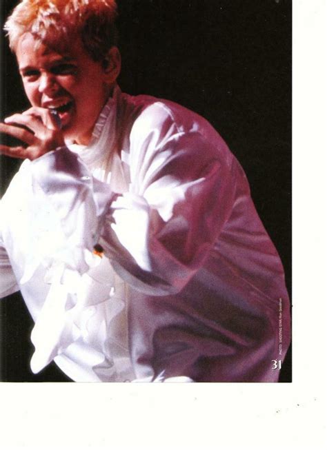 Aaron Carter Teen Magazine Pinup Clipping White Shirt Stage Teen Idol