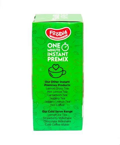 Foodia Instant Lemongrass Tea Premix Powder Packaging Size 500gm At