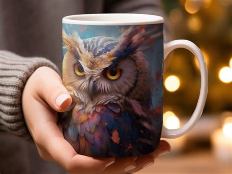 Beautiful Sophisticated Owl Coffee Mug Coffee Mug Cute Owl Ts For