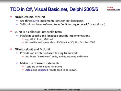 ppt test driven development and code coverage powerpoint presentation