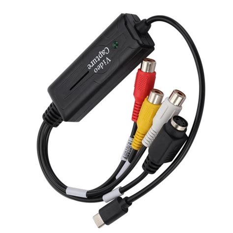 USB Video Capture Card Digital Converter S Video To USB 2 0 Video Record Capture Walmart Com