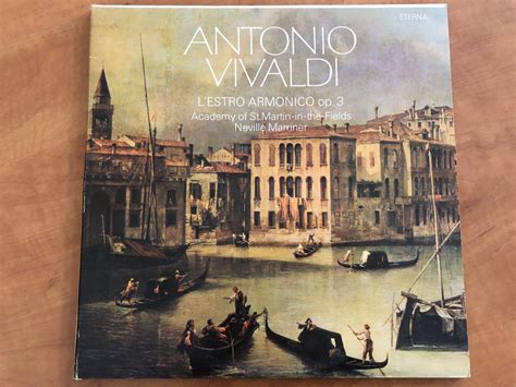 Antonio Vivaldi Lestro Armonico Op 3 Academy Of Stmartin In The