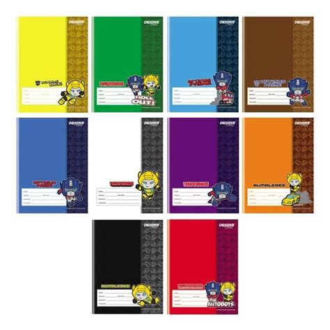 orions transformers color coding composition notebook set of 10 lazada ph