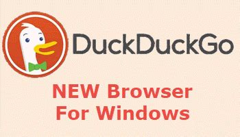 DuckDuckGo Browser Now Available For Windows | Daves Computer Tips
