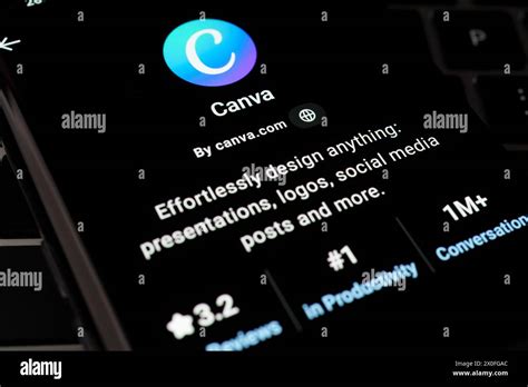 Canva Custom Gpt Seen In Gpt Store On The Screen Of Smartphone Placed