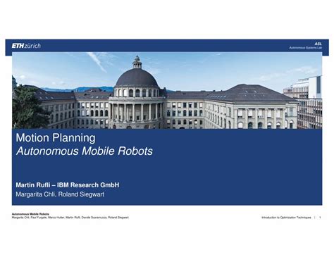 pdf motion planning autonomous mobile robots eth z autonomous