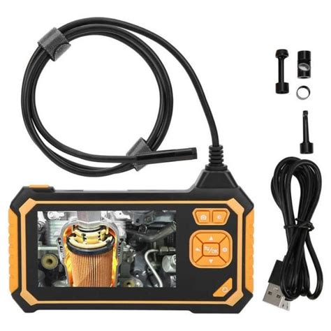 1m Endoscope Numérique Industriel étanche à Double Objectif 8mm