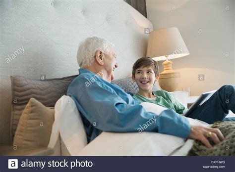 Grandfather Grandson Face Hi Res Stock Photography And Images Alamy