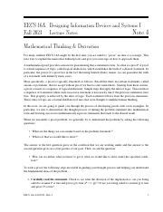 Understanding Mathematical Proofs Tips And Process For EECS A Course Hero