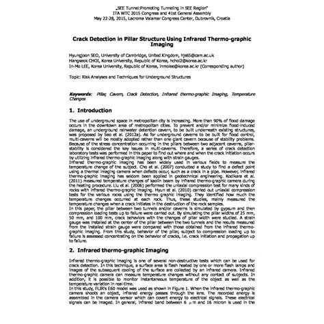 Crack Detection In Pillar Structure Using Infrared Thermo Graphic Imaging ITA Library