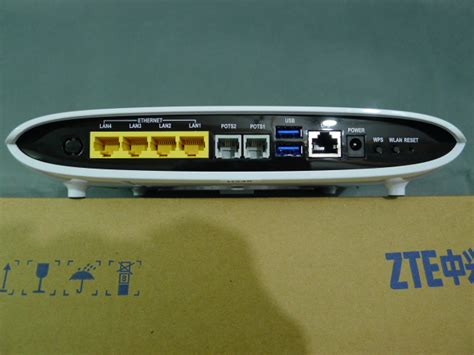 Zte Zxa F Gpon Ont Of Ge Lan Ports Phone Ports Wifi Usb Sc Apc Green Input English