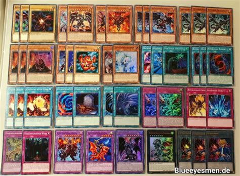 YU GI OH JOEYS DECK Rotäugiger Schwarzer Drache Deck Komplett Near