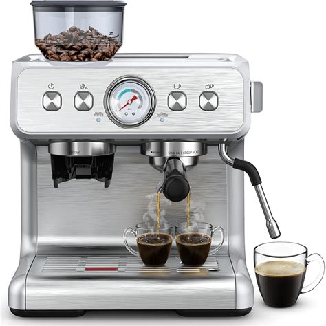 10 Mo Finance COWSAR Espresso Machine 15 Bar Semi Automatic
