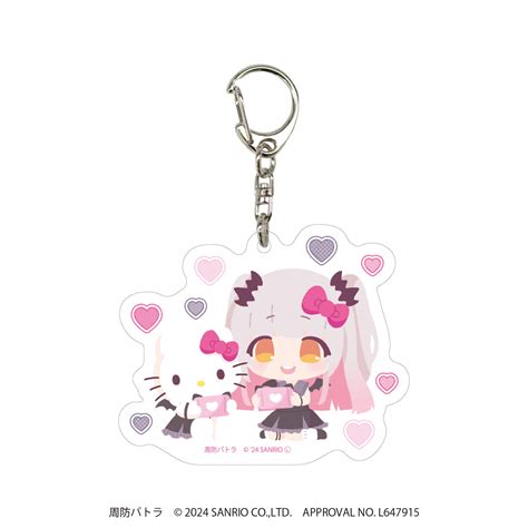 アクリルキーホルダー「周防パトラ×サンリオキャラクターズ」01コンプリートbox全5種コラボイラスト｜アニメ・コラボグッズのecなら
