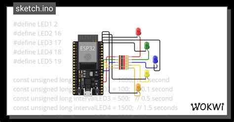 Week4 Hw Multitasking Led6430300331 Wokwi Esp32 Stm32 Arduino