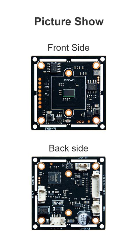 1080p Full Hd Cmos 4 In 1 Ahd Tvi Cvi Cvbs Camera Board Module 3232cm