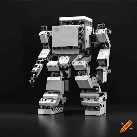 Impressive Lego Robot With Intricate Design On Craiyon