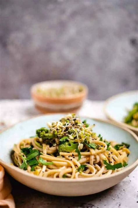 Asiastische Nudeln Mit Hoisin Sauce Minuten VEGANE VIBES