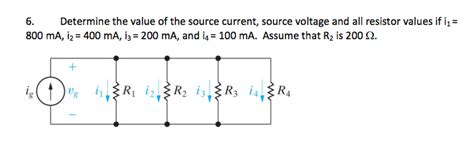 Solved Determine The Value Of The Source Current Source Chegg