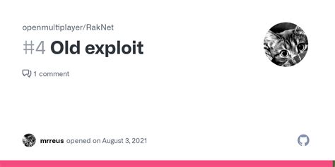 Old Exploit Issue Openmultiplayer Raknet Github