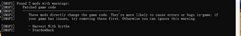 出现error · Issue 86 · Bcmpincstardewhack · Github