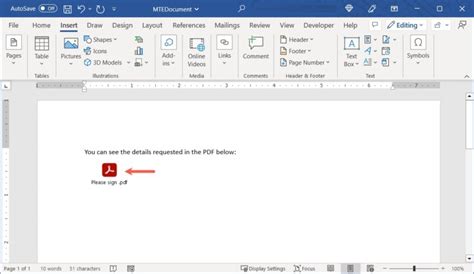 How To Insert A PDF Into A Microsoft Word Document Make Tech Easier How To Insert A PDF Into A Microsoft Word Document Make Tech Easier