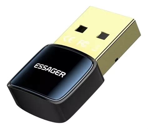 Adaptador De Dongle Usb Bluetooth 50 Para Receptor Inalámbrico Essager