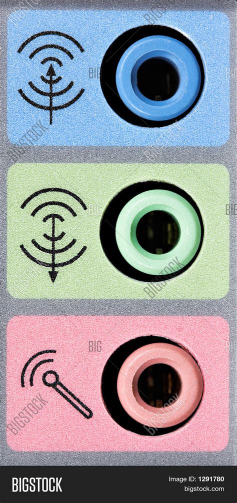 Sound Card Input Image Photo Free Trial Bigstock