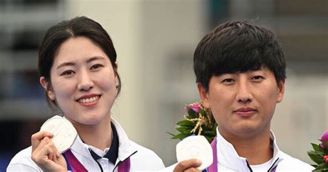 사진 소채원 주재훈환하게 빛나는 은메달 조선비즈