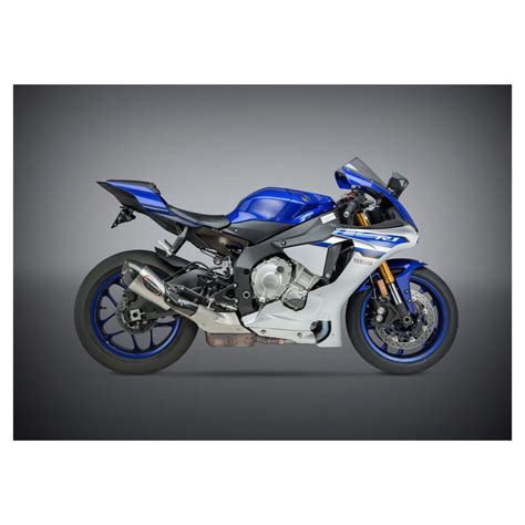 Yoshimura Alpha T Works Street Slip On Exhaust For Yamaha R1