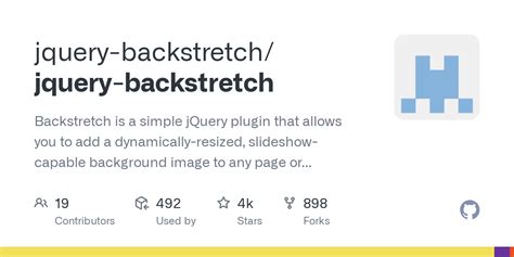Github Jquery Backstretch Jquery Backstretch Backstretch Is A Simple Jquery Plugin That