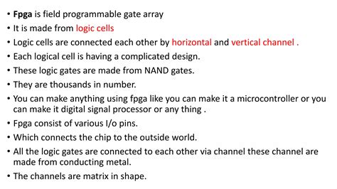 Eee Field Programmable Gate Array Ppt
