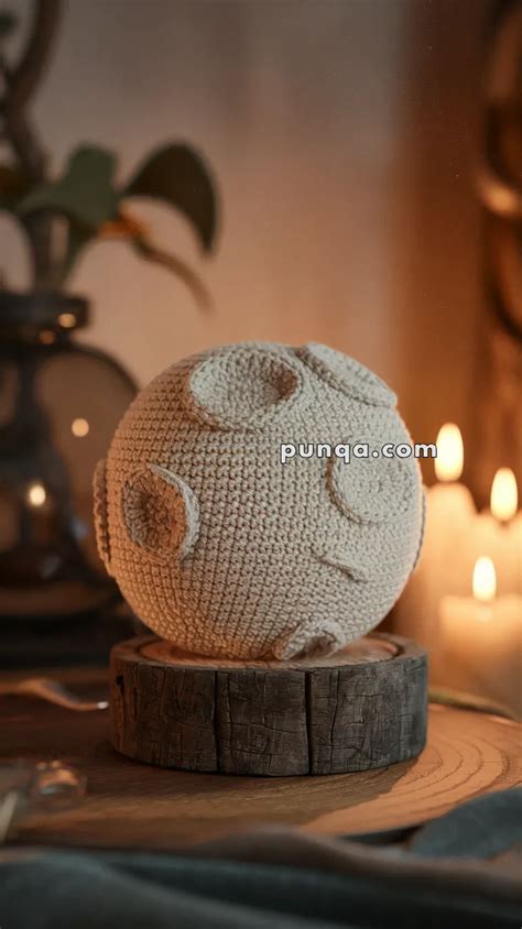 Amigurumi Moon Free Crochet Pattern