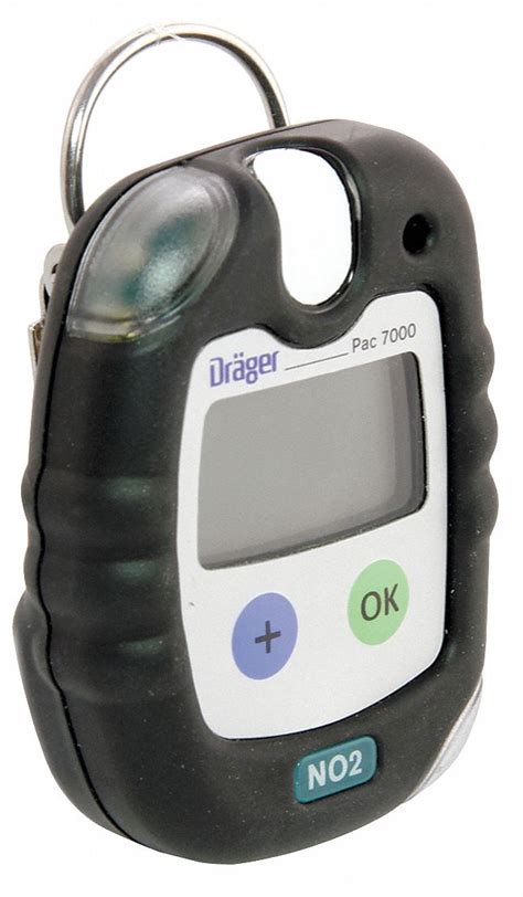 Single Gas Detector To Ppm Sensor Range Audible Visual Vibrating Alarm Type Grainger